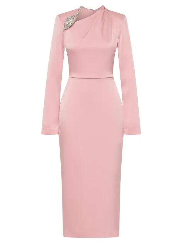 Rachel Gilbert Oryx Midi Dress - Pink