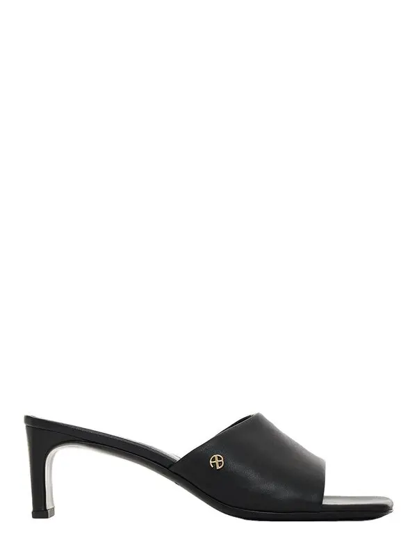 ANINE BING Jayden Mule Sandals - Black