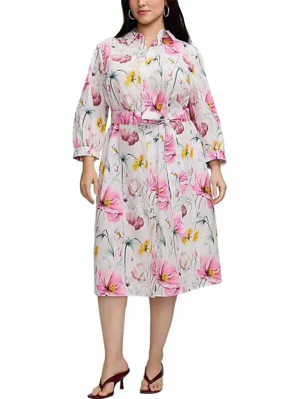 Foxcroft Esther Floral Print Dress - Multi
