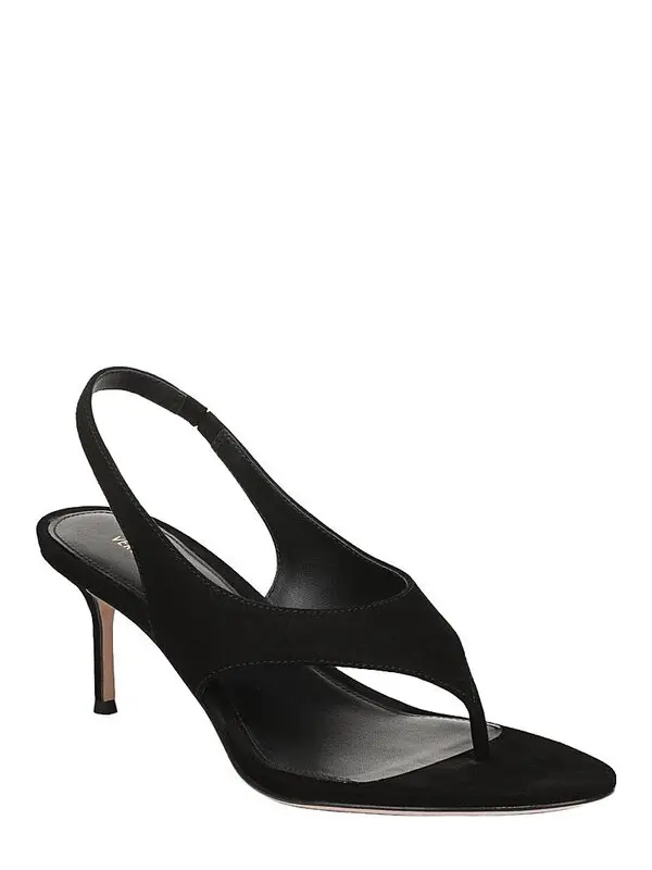 Veronica Beard Talon Slingback Sandals - Black