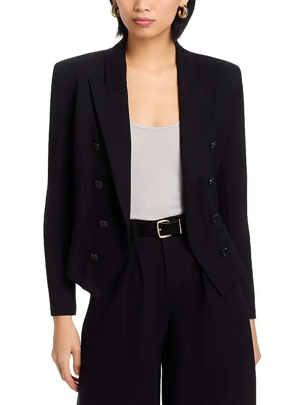 L'Agence Emerson Structured Blazer - Black