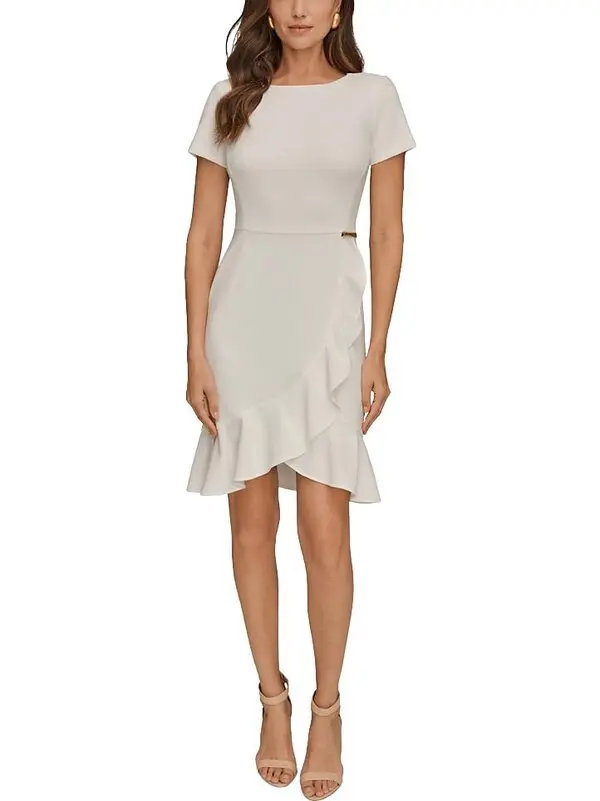 Donna Karan New York Sheath Dress - Cream
