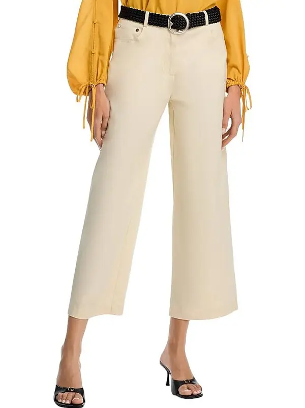 TOCCIN Nell Five Pocket Straight Pants - Almond