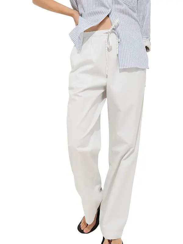 ALEX MILL Hudson Twill Pants - Light Cement