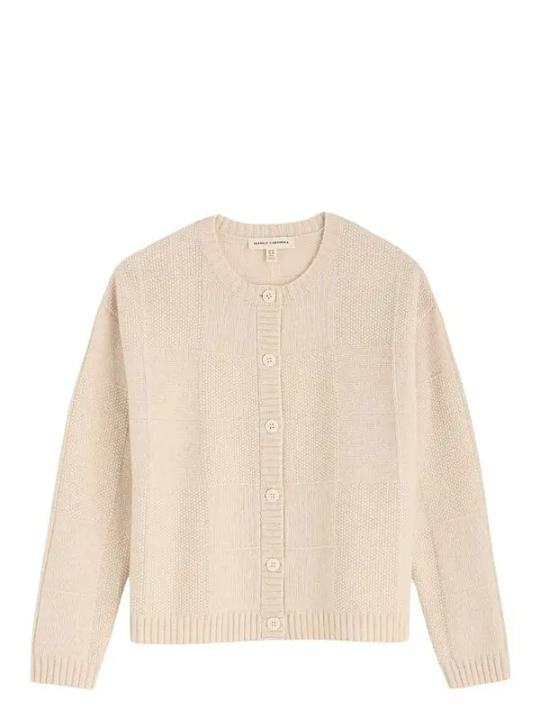 SEASALT CORNWALL Coweth Cardigan - Limestone