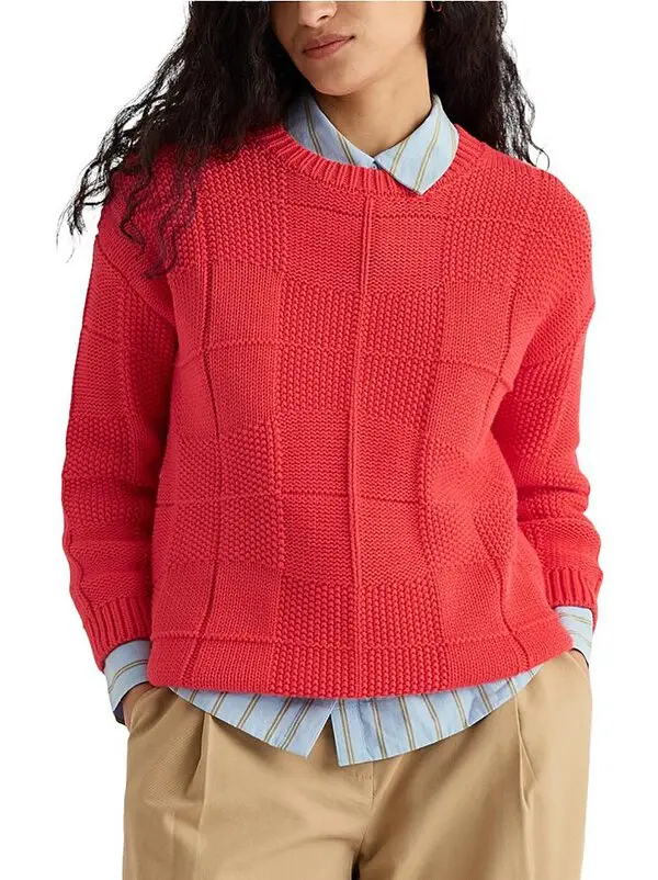 SEASALT CORNWALL Hedge Rock Sweater - Cayenne