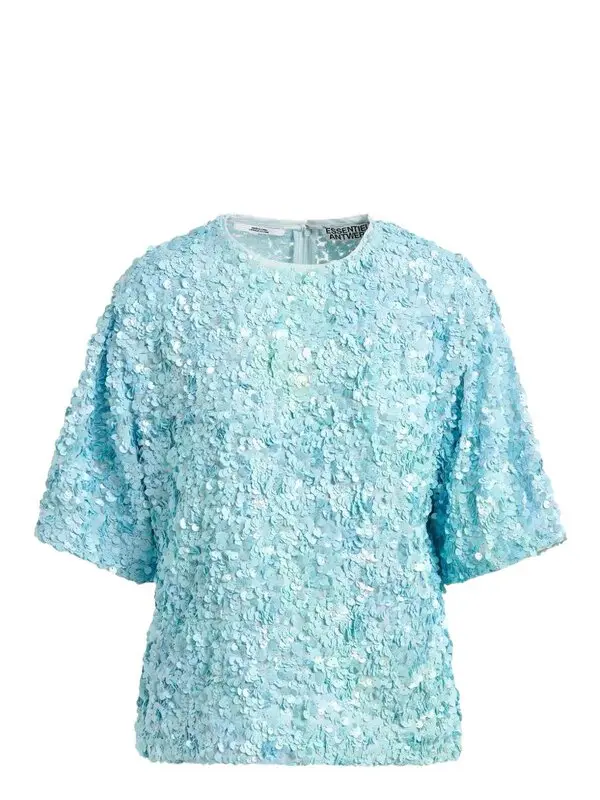 Essentiel Antwerp Sequin Embellished Blouse - Blue