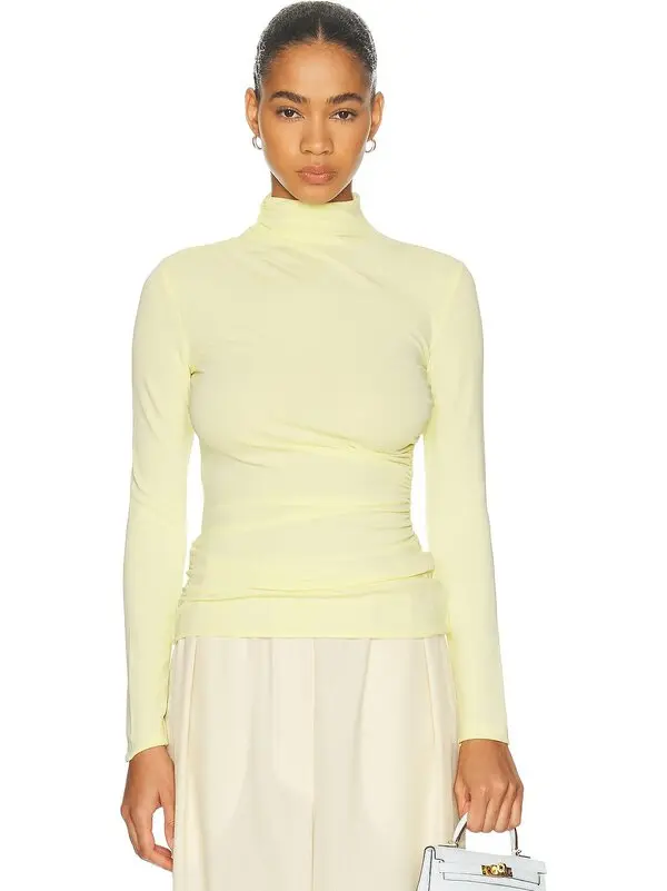 SEROYA Vivienne Top - Pastel Yellow