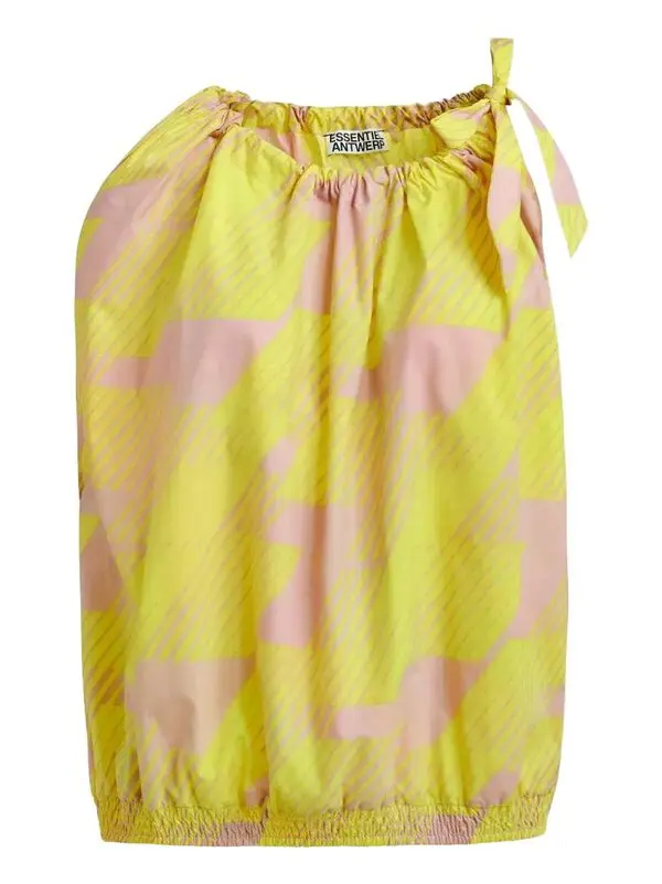 Essentiel Antwerp Tie-detail Blouse - Yellow