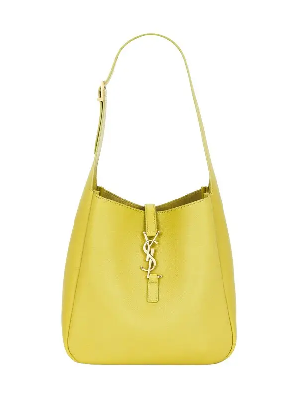 Saint Laurent Small Le 5 A 7 Supple Shoulder Bag - Wild Lime