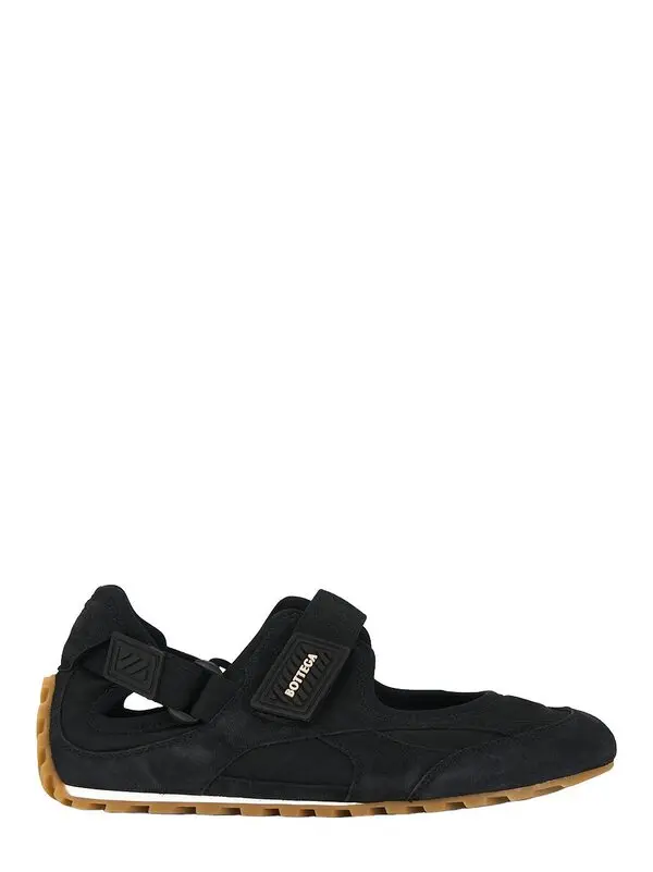 Bottega Veneta Orbit Flash Mary Jane Sneakers - Black