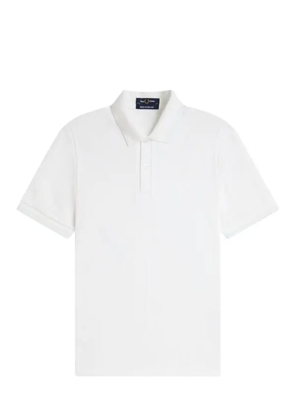 Fred Perry Polo With Logo - White