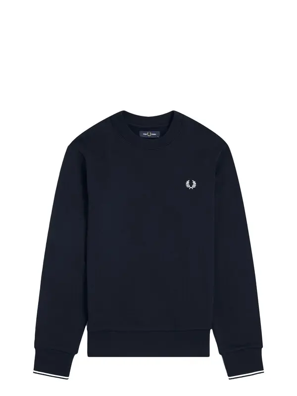 Fred Perry Sweatshirt With Logo - Blue
