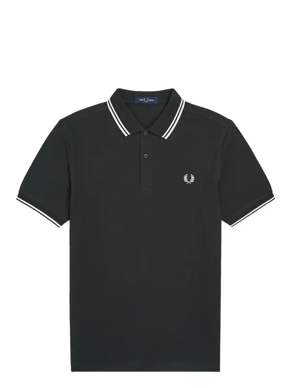 Fred Perry Polo With Logo - Green