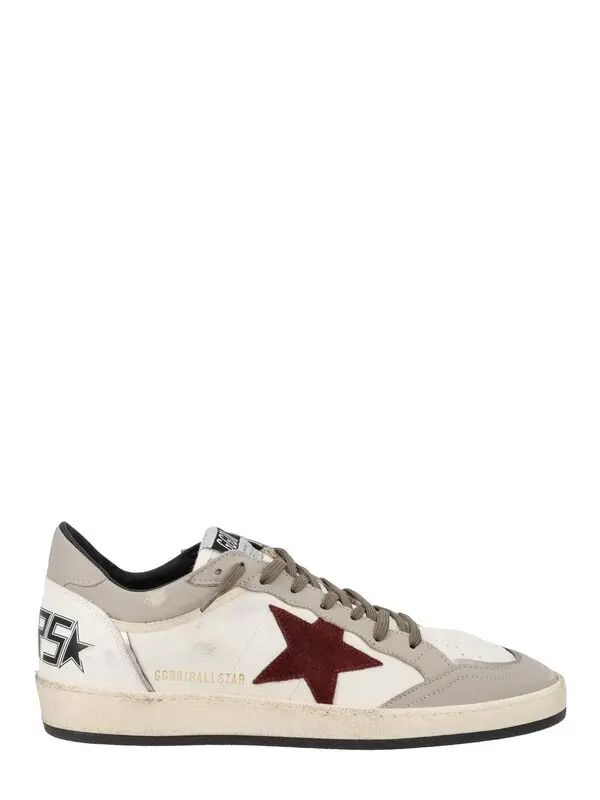 GOLDEN GOOSE Ballstar Sneaker With Logo - Multicolour