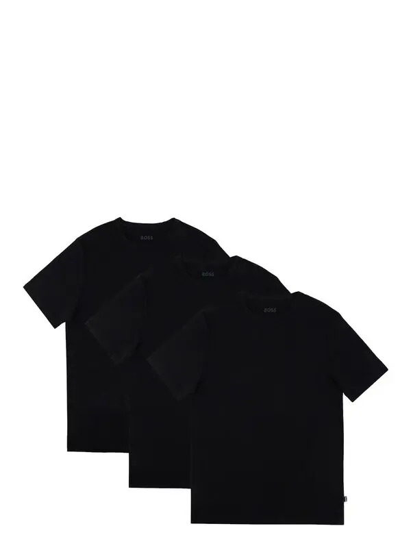 BOSS Pack Of Three T-shirts - Black