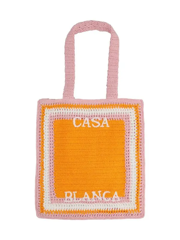 Casablanca Logo Tote Bag - Multicolour