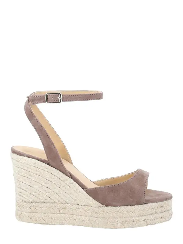 CastaÑer Brook Espadrille Sandals - Grey