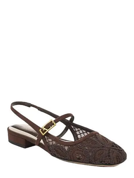 Franco Sarto Destin Slingback Flat - Umber Brown