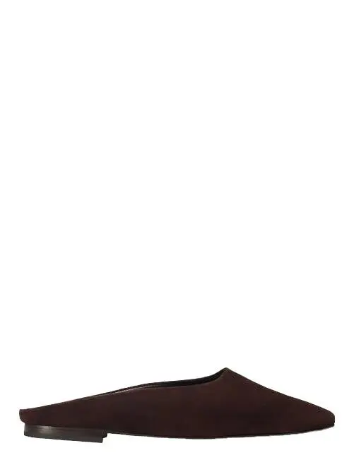 MARGAUX LONNBERG The Clara Mules - Espresso Suede
