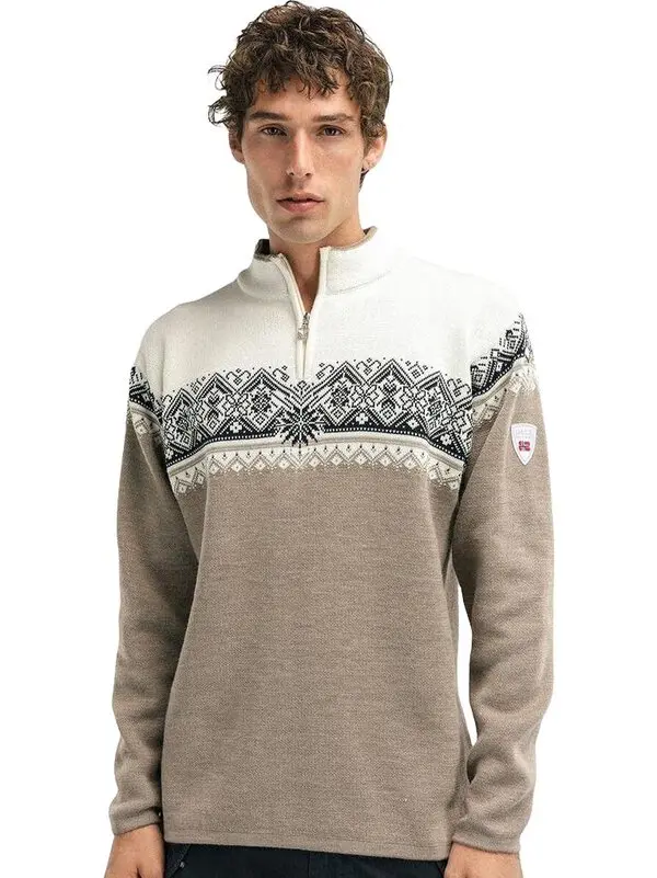 DALE OF NORWAY Moritz Sweater - Mountainstone/sand