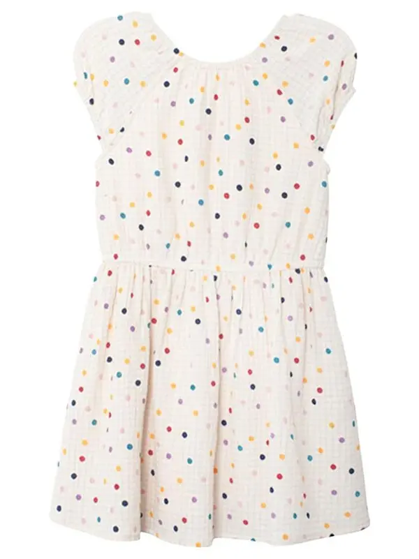 MABEL + HONEY Polka Dot Cap Sleeve Dress - Dots