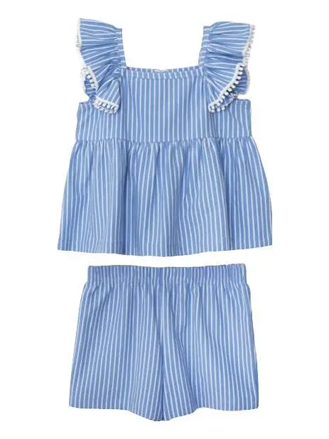 MABEL + HONEY Knit Two-piece Set - Striped