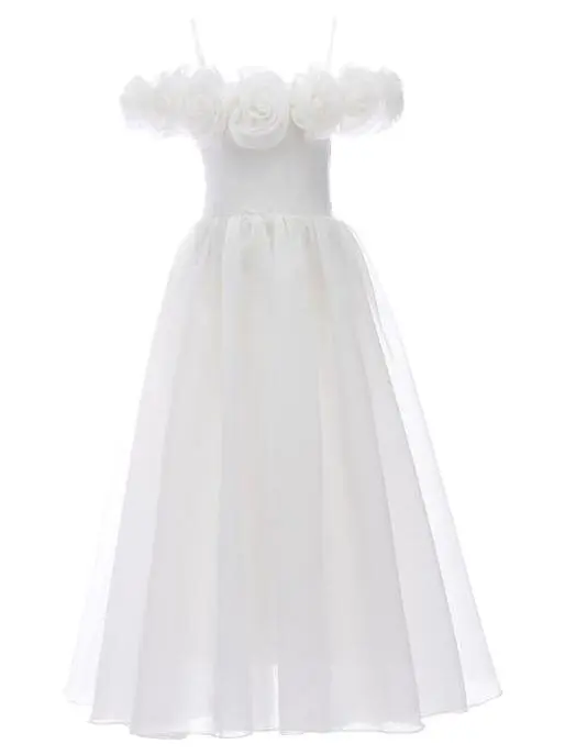 TULLEEN Chloe Tulle Dress - White