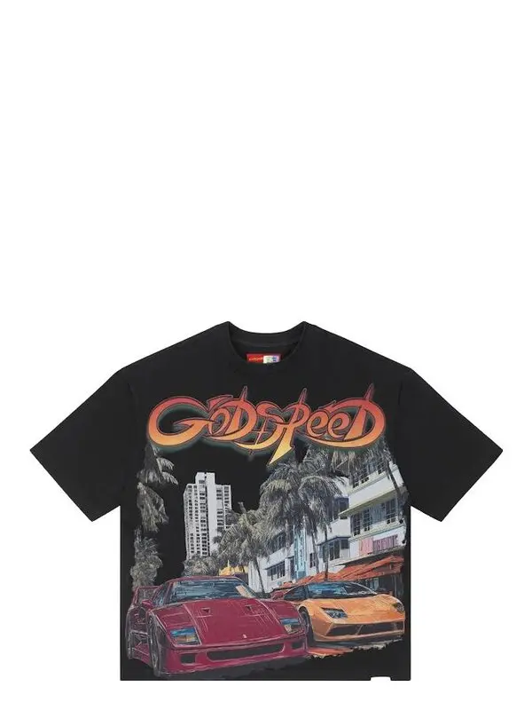 GODSPEED South Beach Drive T-shirt - Black