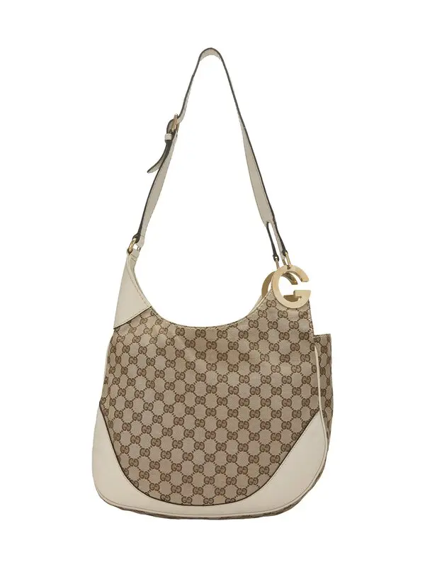 Gucci Original Gg Charlotte Shoulder Bag - White