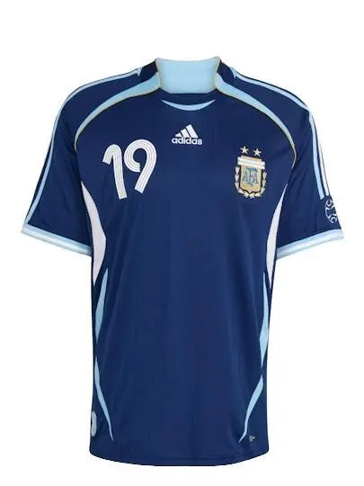 Adidas Argentina Away 2006 Messi Jersey - Dark Blue
