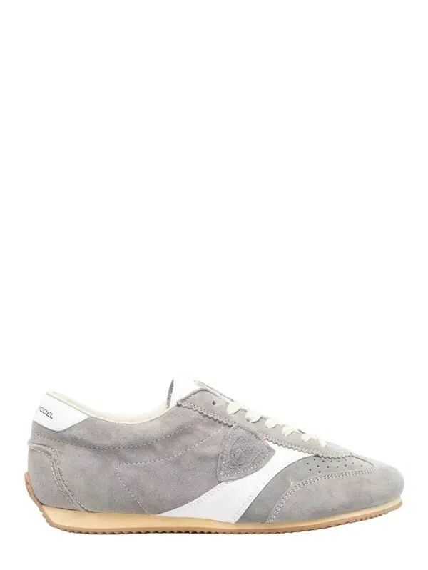 Philippe Model Planche Suede-panelled Sneakers - Grey