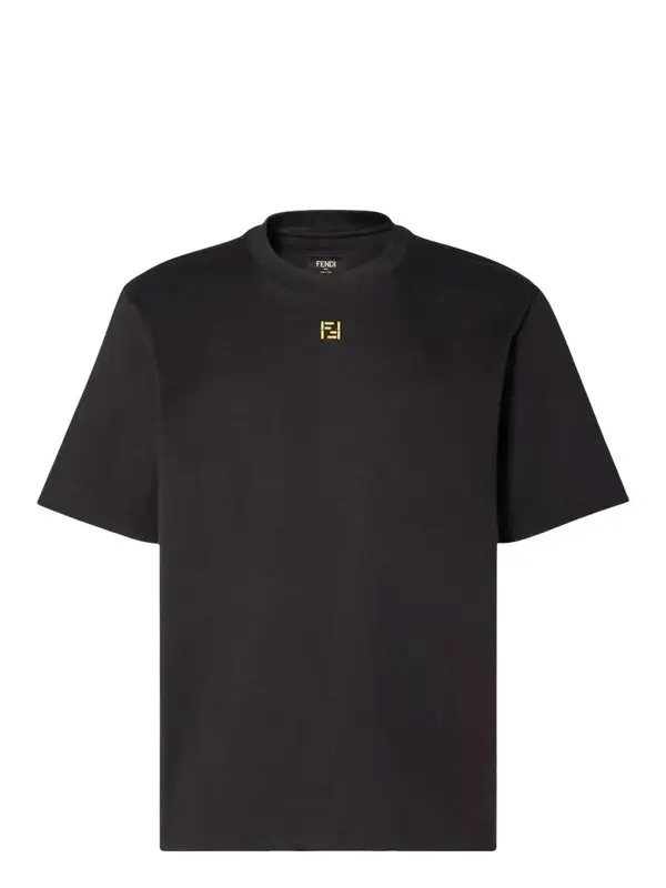 Fendi Logo T-shirt - Black