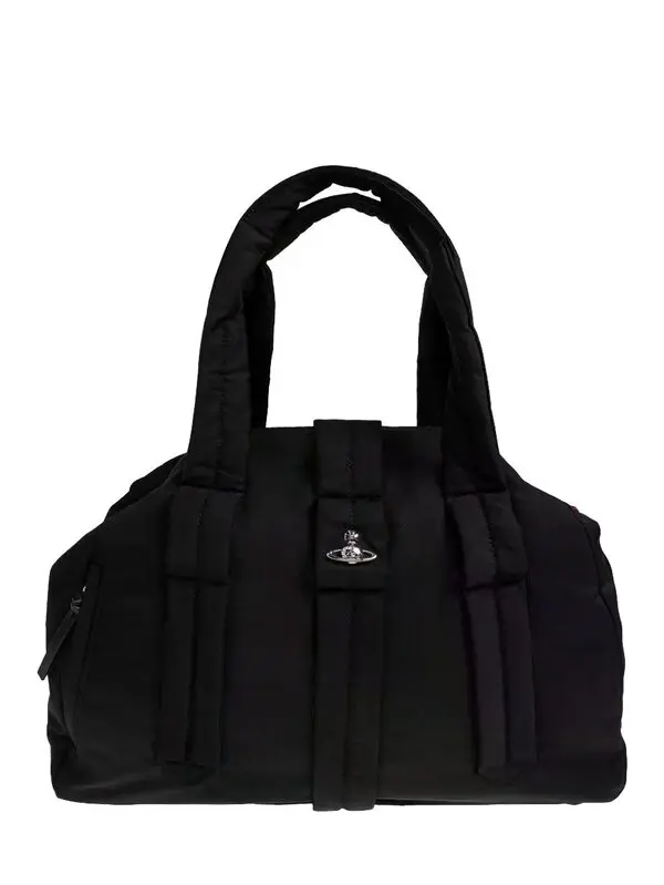 VIVIENNE WESTWOOD Utility Drill Sidney Tote Bag - Black