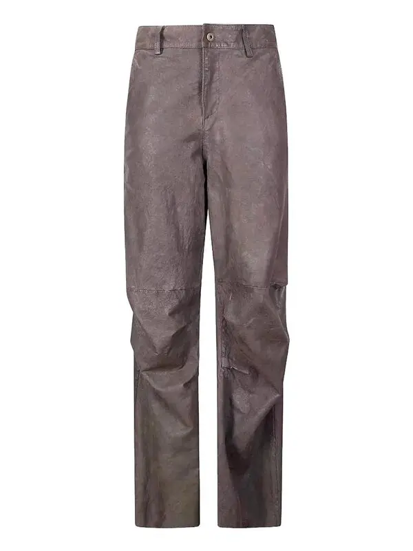 SALVATORE SANTORO Panelled Trousers - Brown