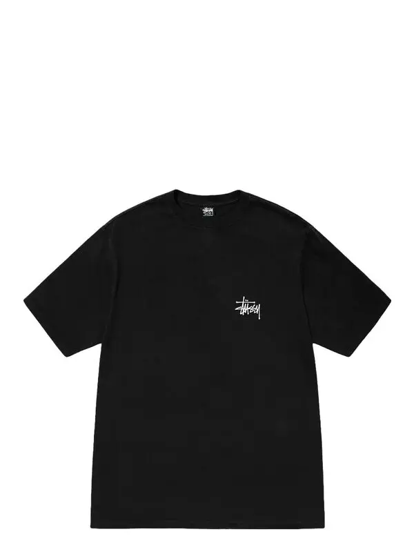 StÜssy Pigment-dyed T-shirt - Black