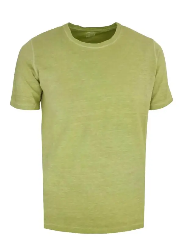 120% Lino Short-sleeve T-shirt - Green