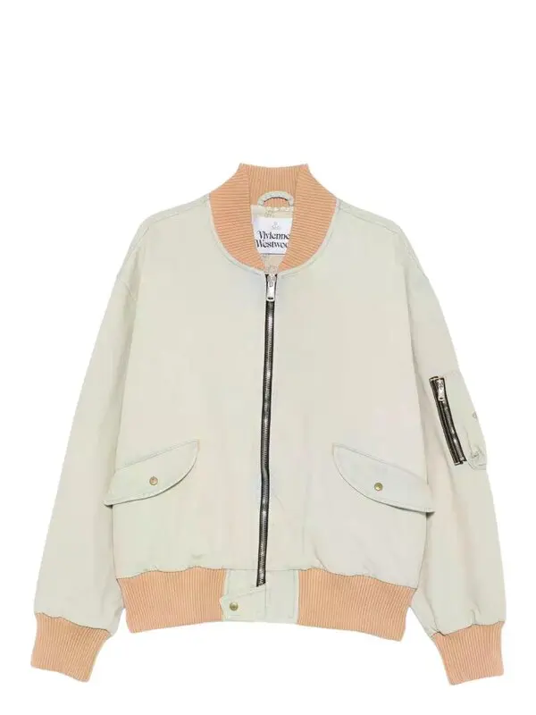 VIVIENNE WESTWOOD Bernardo Bomber Jacket - Blue