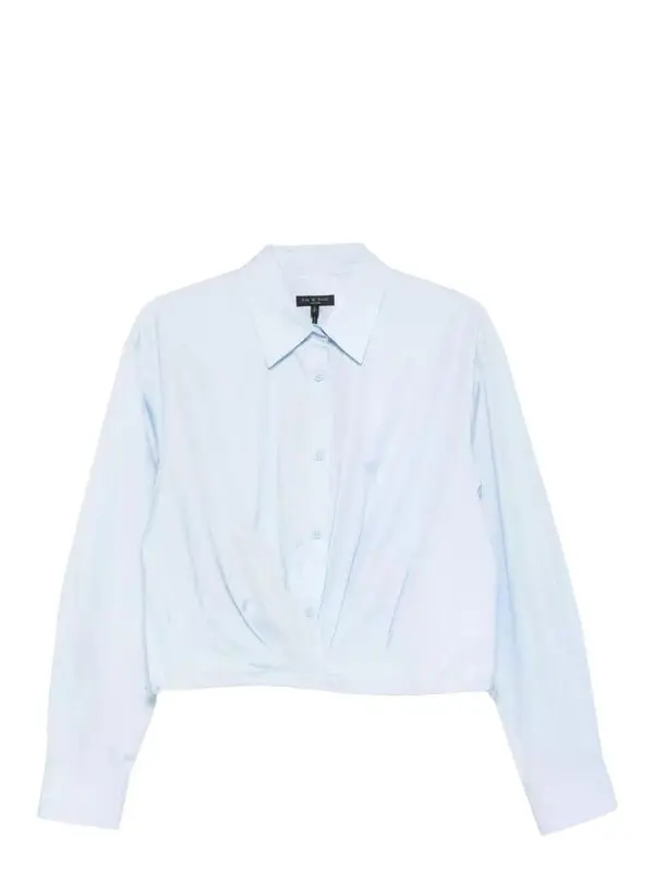 Rag & Bone Twisted Andy Shirt - Blue