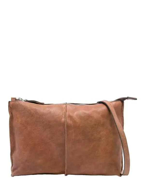 SOMMET Clark Sheepskin Cross Body Bag - Brown