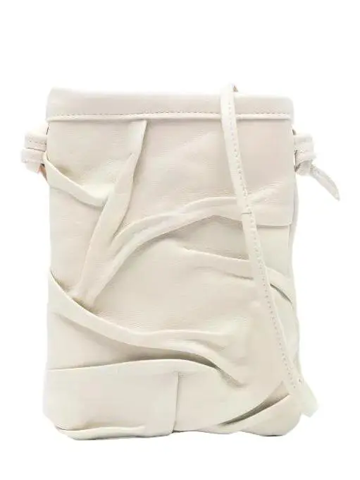 SOMMET Mini Paloma Draped Satchel - Neutrals