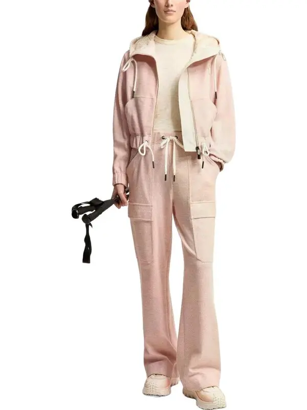 Moncler Drawstring Cargo Trousers - Pink