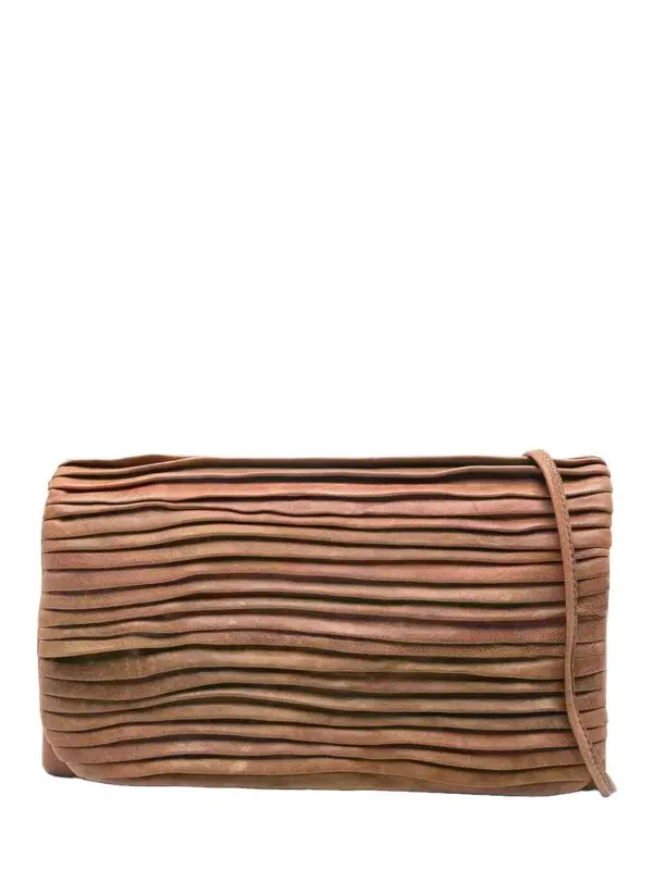 SOMMET Soffietta Clutch Bag - Brown
