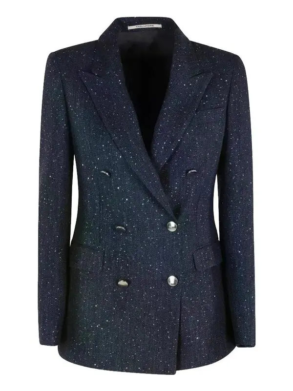 Tagliatore Double-breasted Blazer - Blue