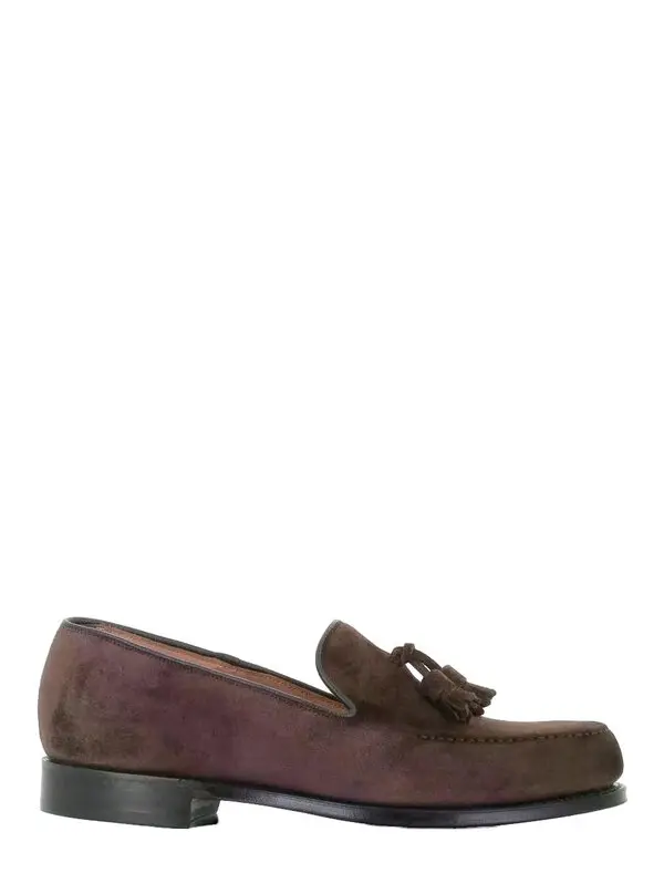 CHEANEY Brooklyn Tassel Loafers - Brown