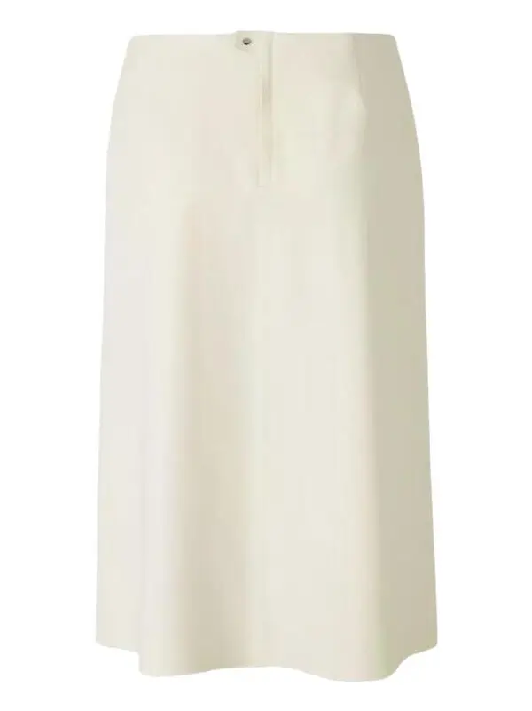 Herno A-line Midi Skirt - Neutrals