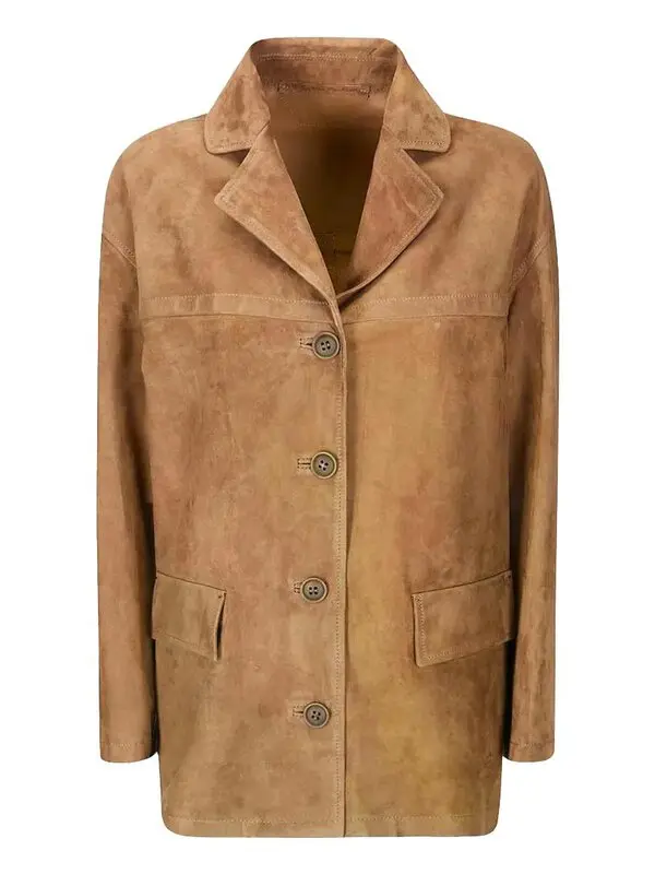 SALVATORE SANTORO Buttoned Jacket - Neutrals