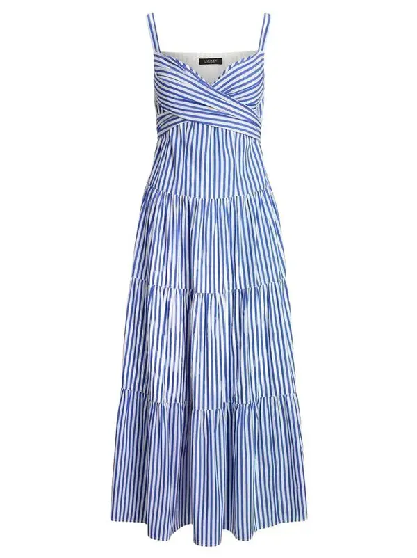 Ralph Lauren Striped Dress - Blue