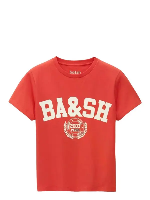 Ba&sh Ioni Graphic-print T-shirt - Red