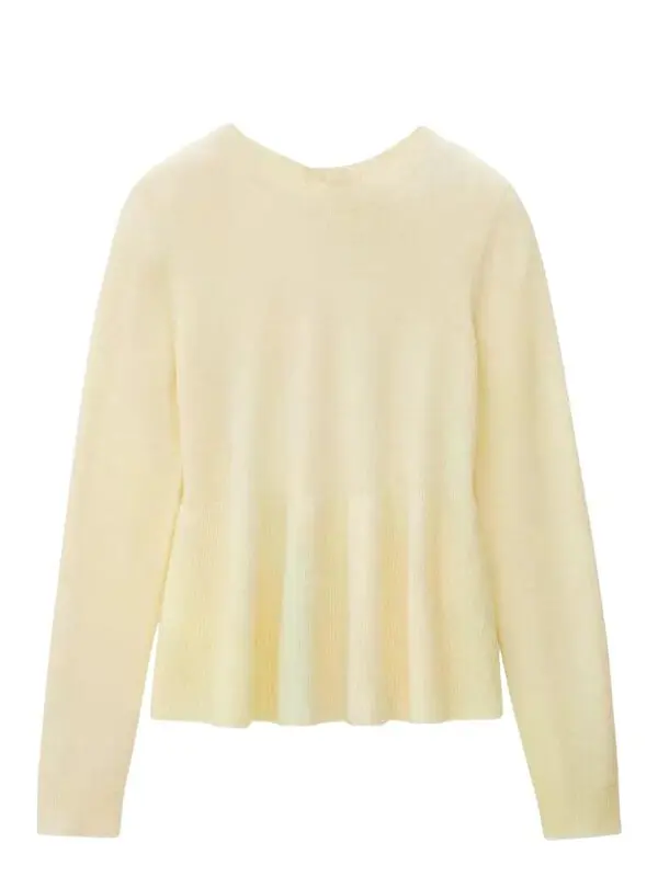 Ba&sh Salama Knitted Top - Neutrals